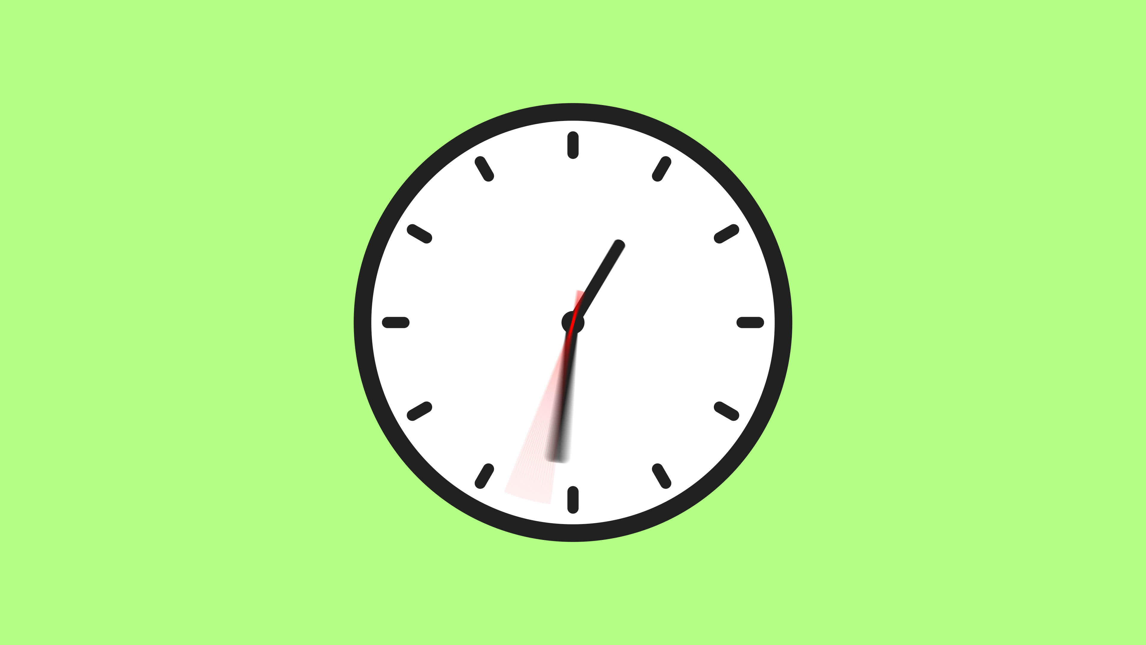 4k Animation Of Clock With Moving Arrows Stopwatch Animation Timer Animation 34786359 Stock