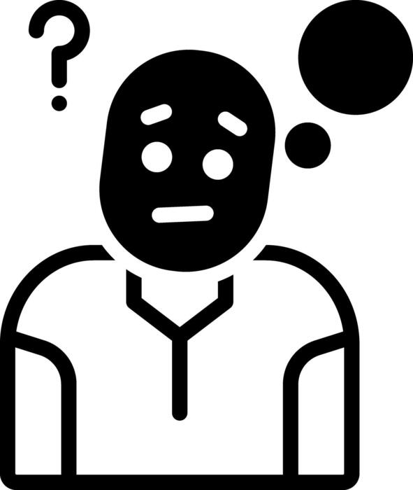 Confused Person Icon Vector Art, Icons, and Graphics for Free Download