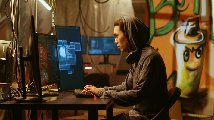 Hacker Stock Video Footage for Free Download