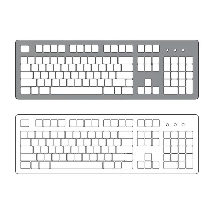 Keyboard Layout Vector Art, Icons, and Graphics for Free Download
