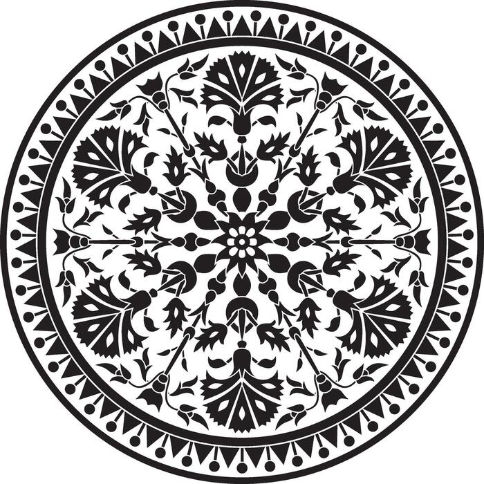 Round Pattern Vector Art, Icons, and Graphics for Free Download