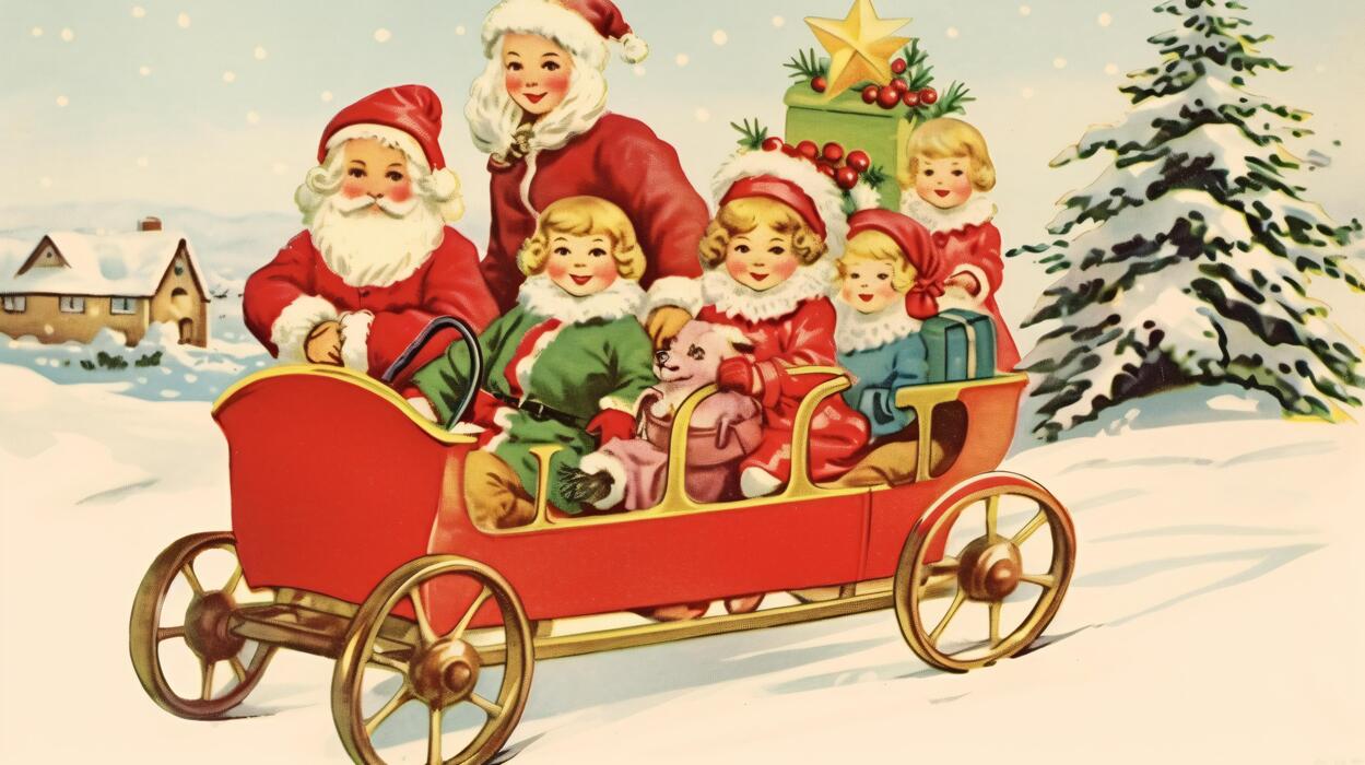 Vintage Christmas Stock Photos, Images and Backgrounds for Free Download
