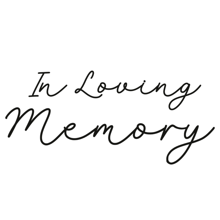 In Loving Memory PNGs for Free Download