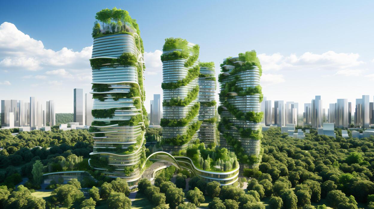 Ecology City Stock Photos, Images and Backgrounds for Free Download