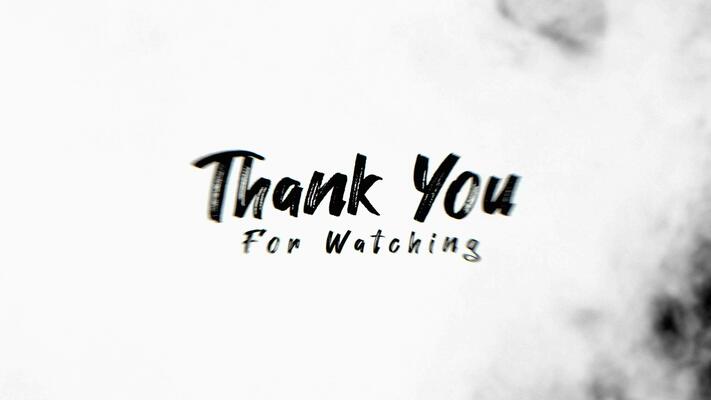 Thank You For Watching Youtube Stock Video Footage for Free Download