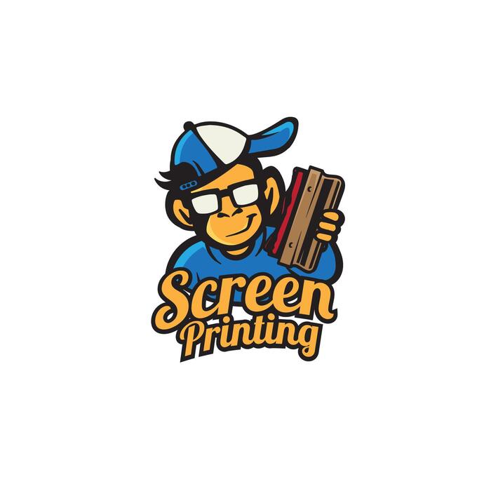 Screen Printing Logo Vector Art, Icons, and Graphics for Free Download