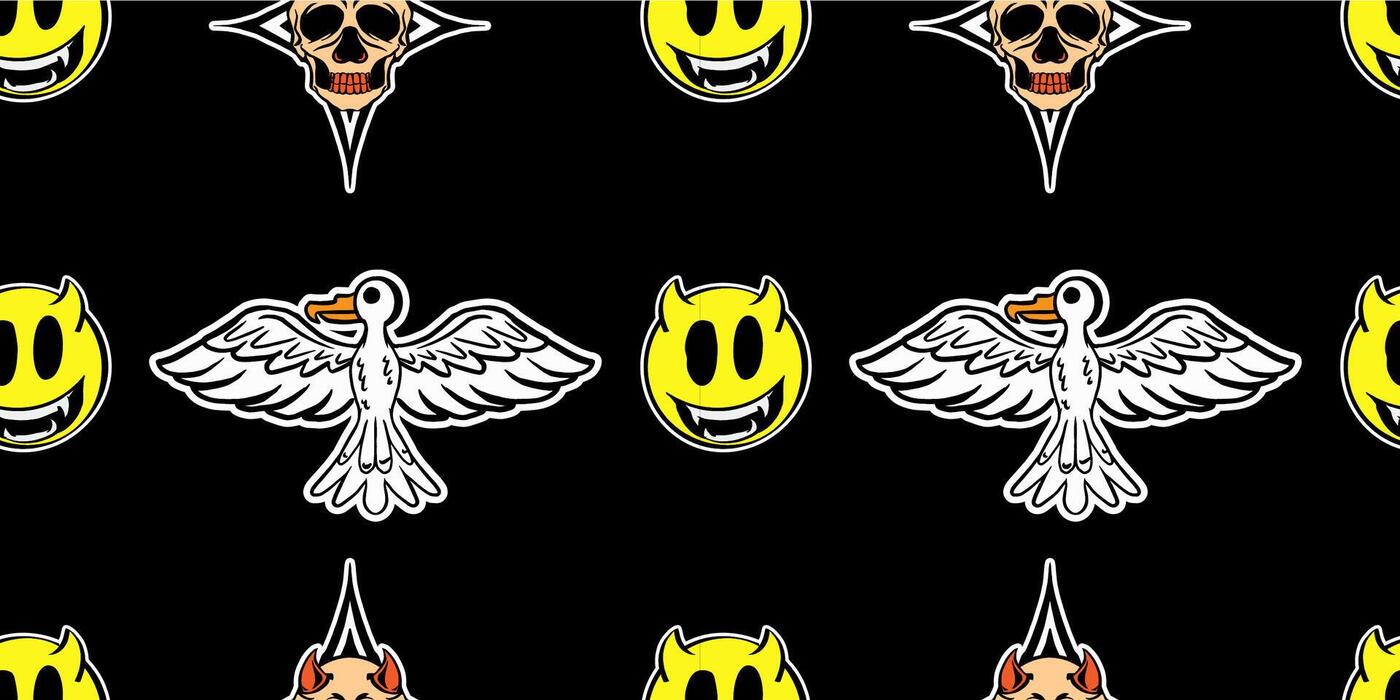 Hell Pattern Vector Art Icons And Graphics For Free Download