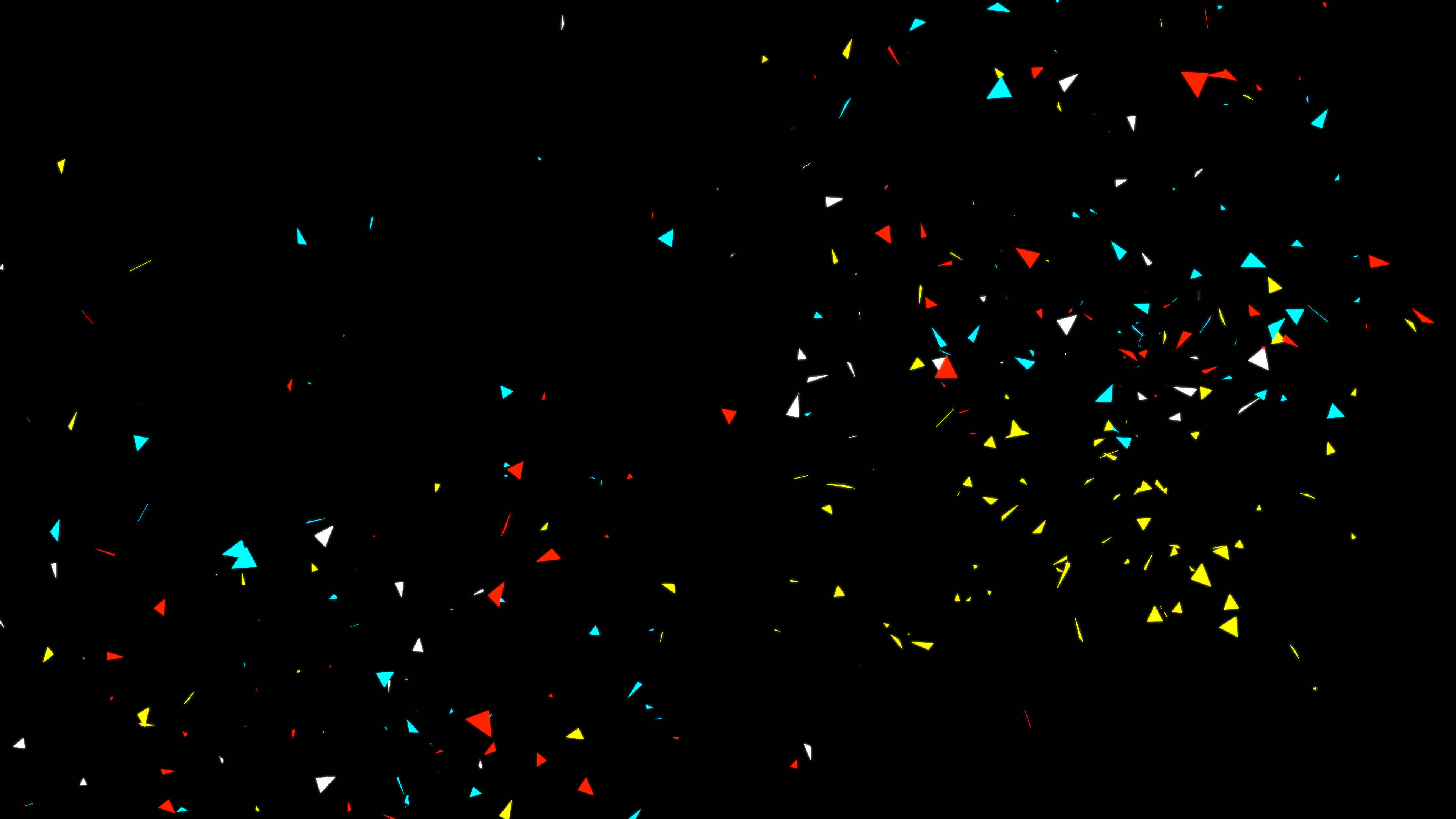 colorful particle Confetti explosion animation on a black background 34909261 Stock Video at ...