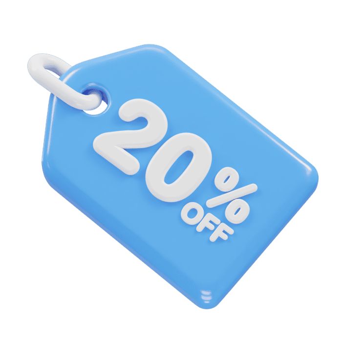 20 Discount PNGs for Free Download