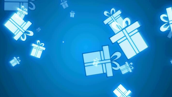 Gift Box Opening Animation Stock Video Footage for Free Download