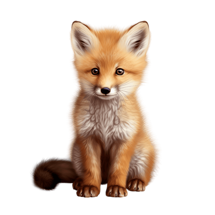 Baby Fox PNGs for Free Download