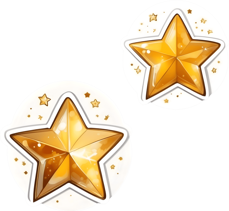 Star Stickers PNGs for Free Download
