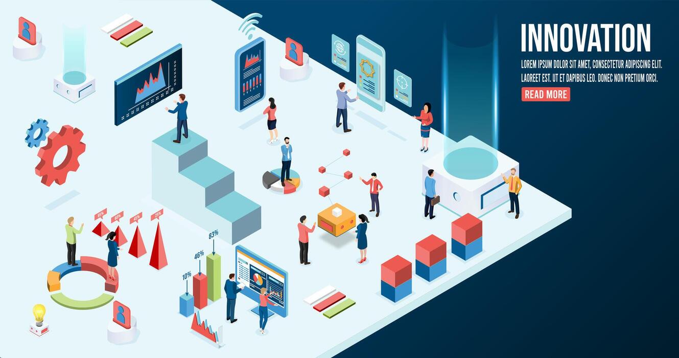 Technology Ecosystem Vector Art Icons And Graphics For Free Download