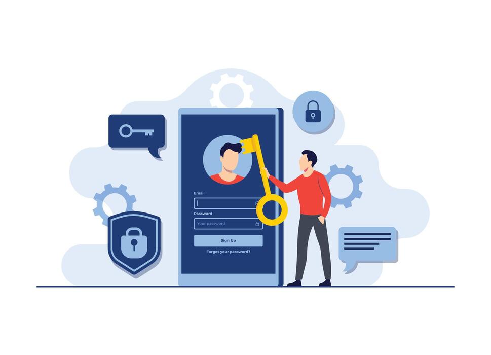 Authentication Vector Art Icons And Graphics For Free Download