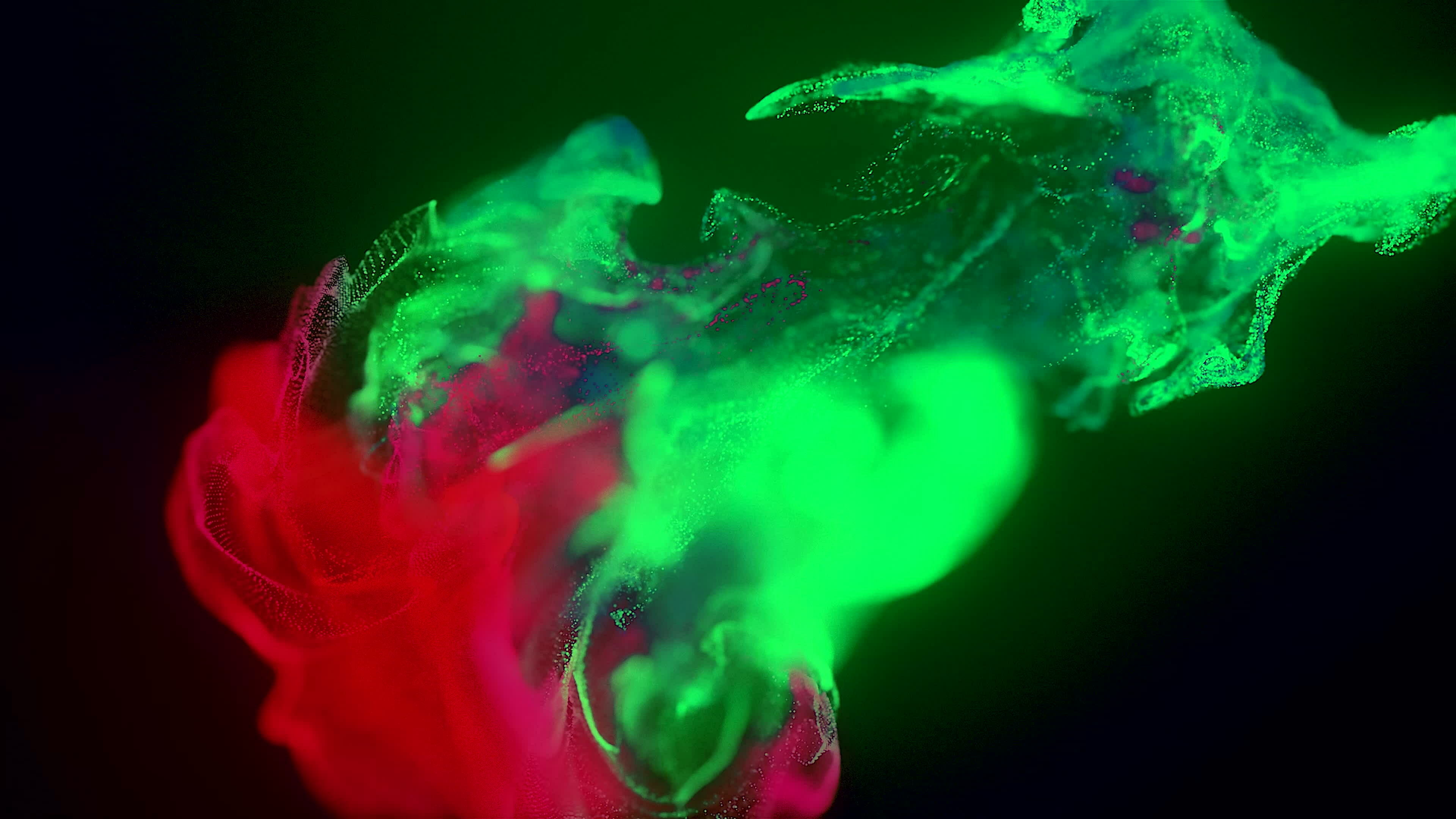 Abstract Background With Flickering Animation And Slow Moving Particles 34984265 Stock Video At