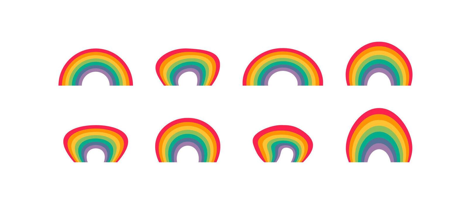 Rainbow Wallpaper Vector Art, Icons, and Graphics for Free Download