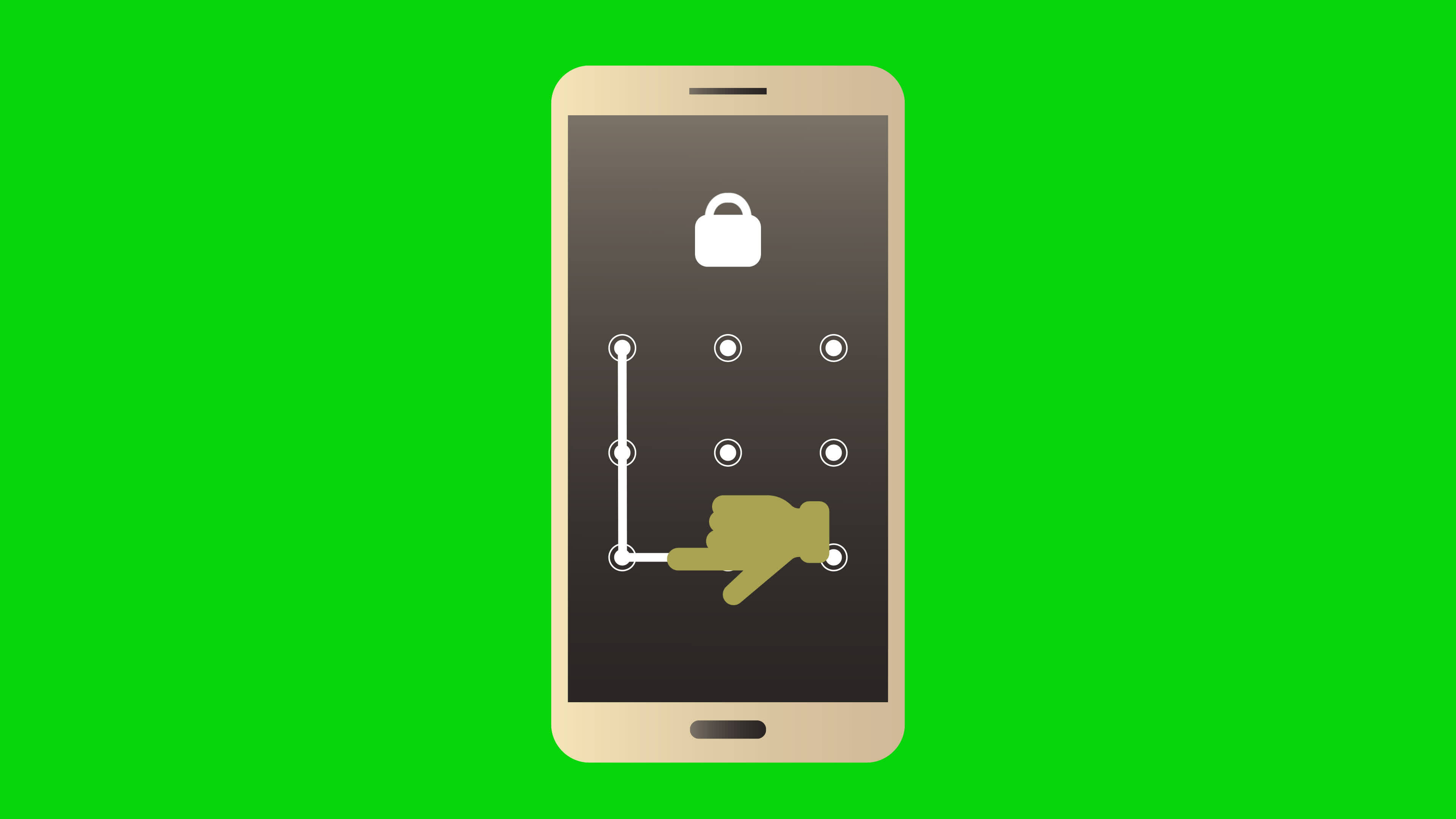 Smartphone Pattern Lock security animation Green screen. Mobile ... Smartphone Pattern Lock security animation Green screen. Mobile ...