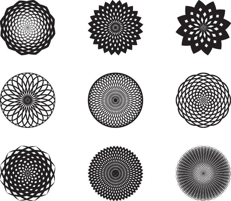 Circular Patterns Vector Art, Icons, and Graphics for Free Download
