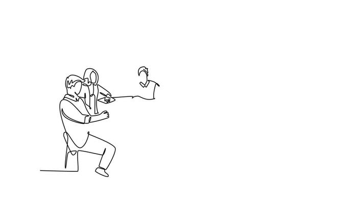 Animated Teamwork Stock Video Footage For Free Download
