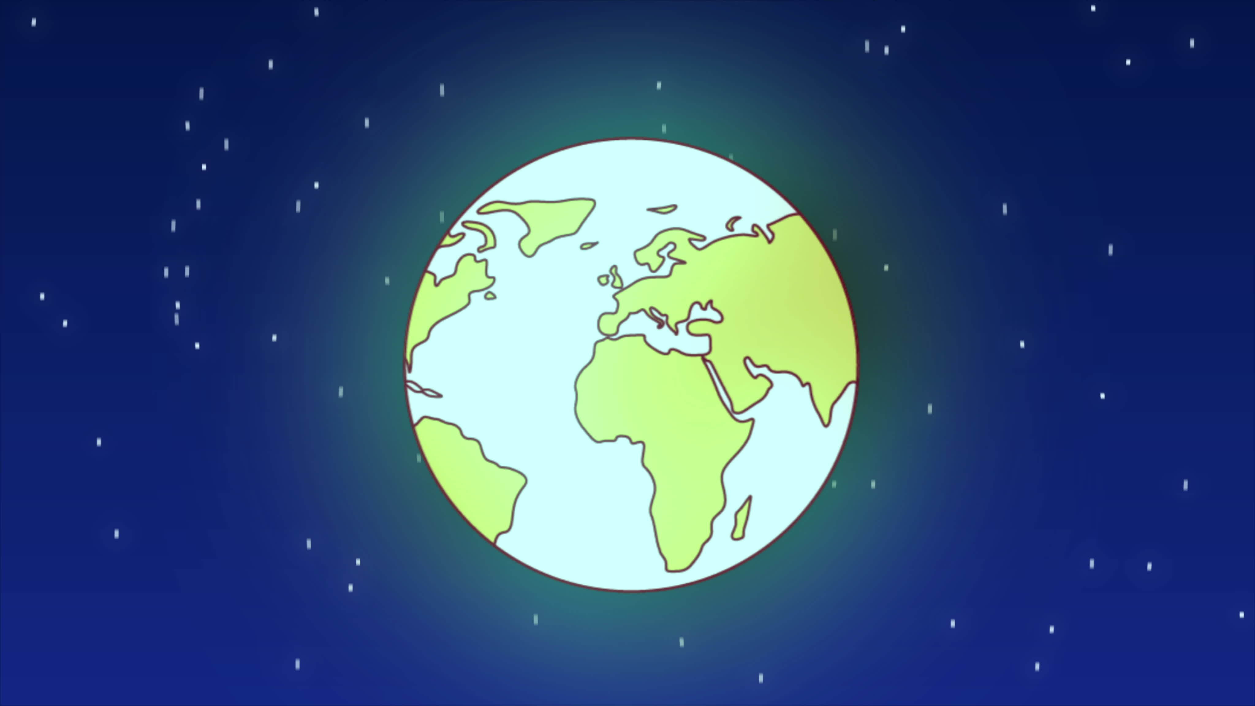 Cartoon Earth 3D Flat Animation 35139621 Stock Video at Vecteezy