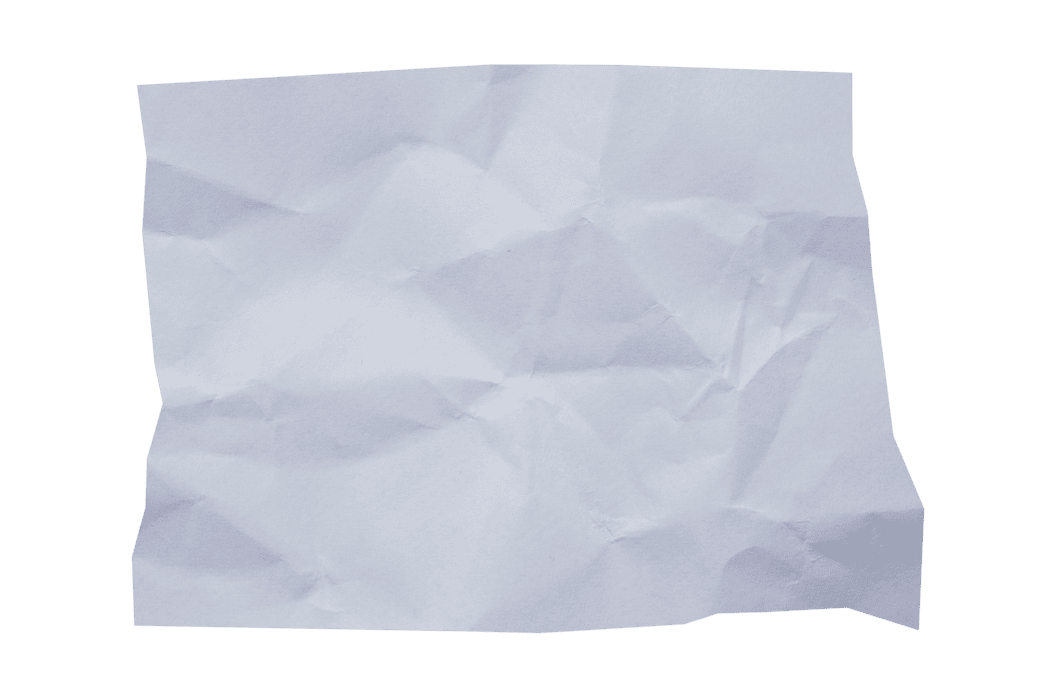 White Crumpled Paper PNGs for Free Download
