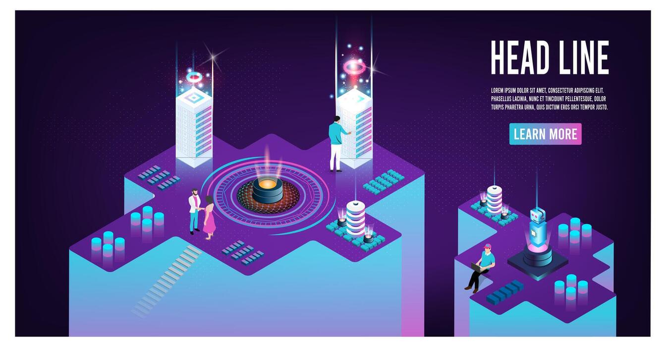 Tech Hub Vector Art, Icons, and Graphics for Free Download