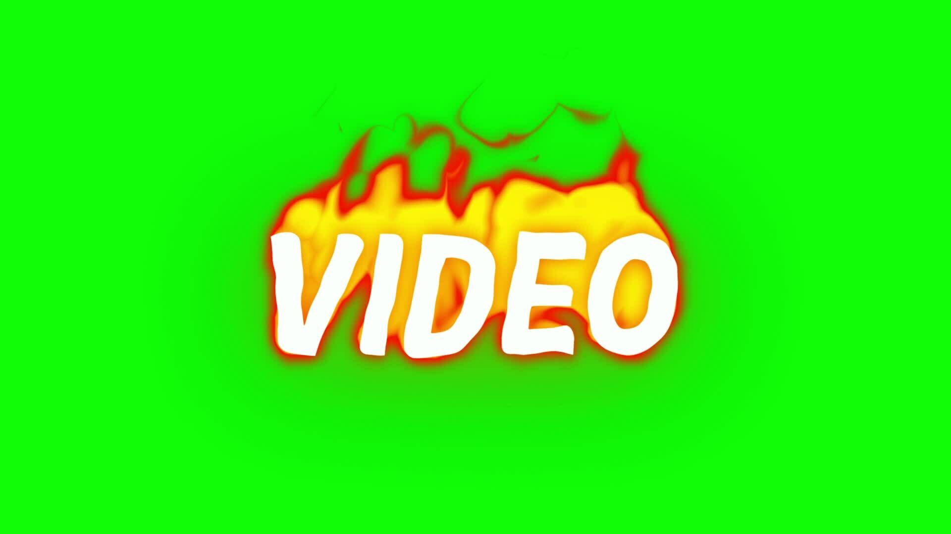 Video Fire Text Animation in Green Screen. Fire Text Animation in Green Background. 35177269 ...