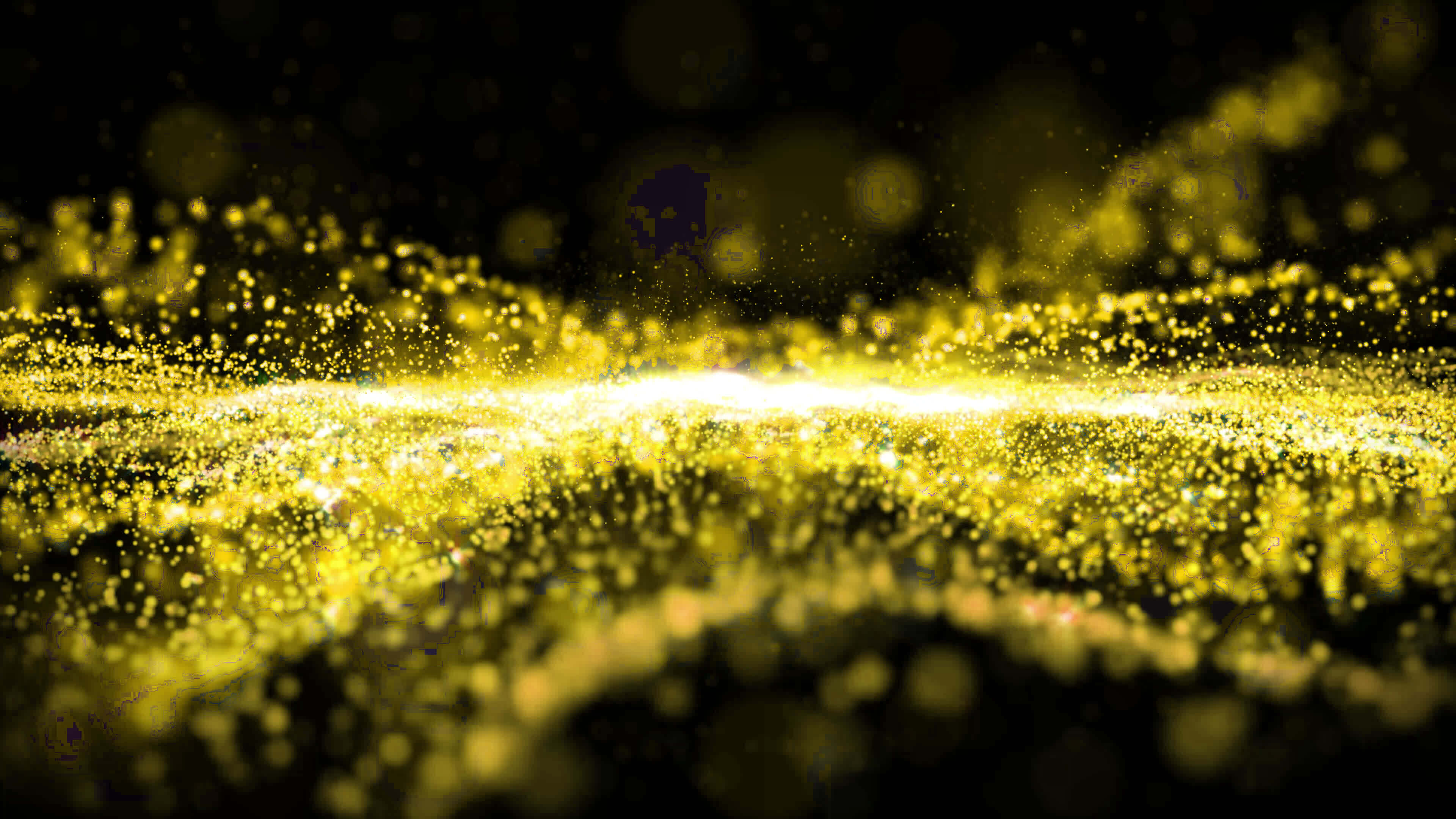A loop animation backgrounds featuring colorful particle explosions, frosty fog effects, and ...