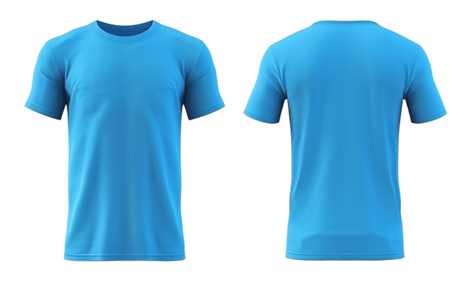 Blue T Shirt Mockup Pngs For Free Download