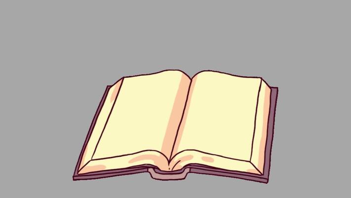 Book Opening Animation Stock Video Footage for Free Download