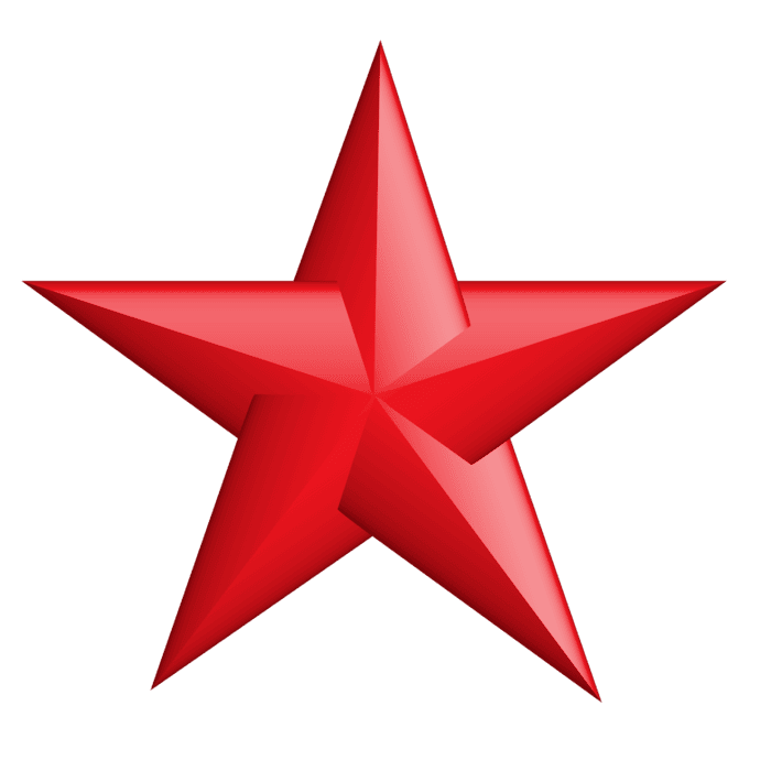 Red Star PNGs for Free Download