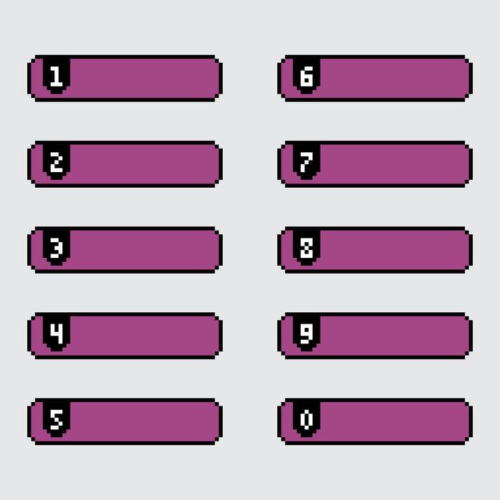 Pixel Button Vector Art, Icons, and Graphics for Free Download