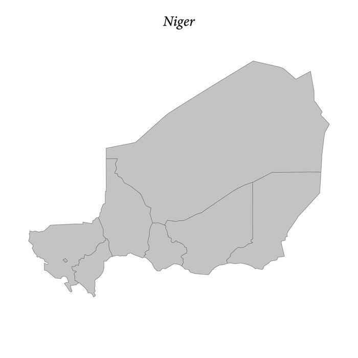 Niger Map Vector Art, Icons, and Graphics for Free Download