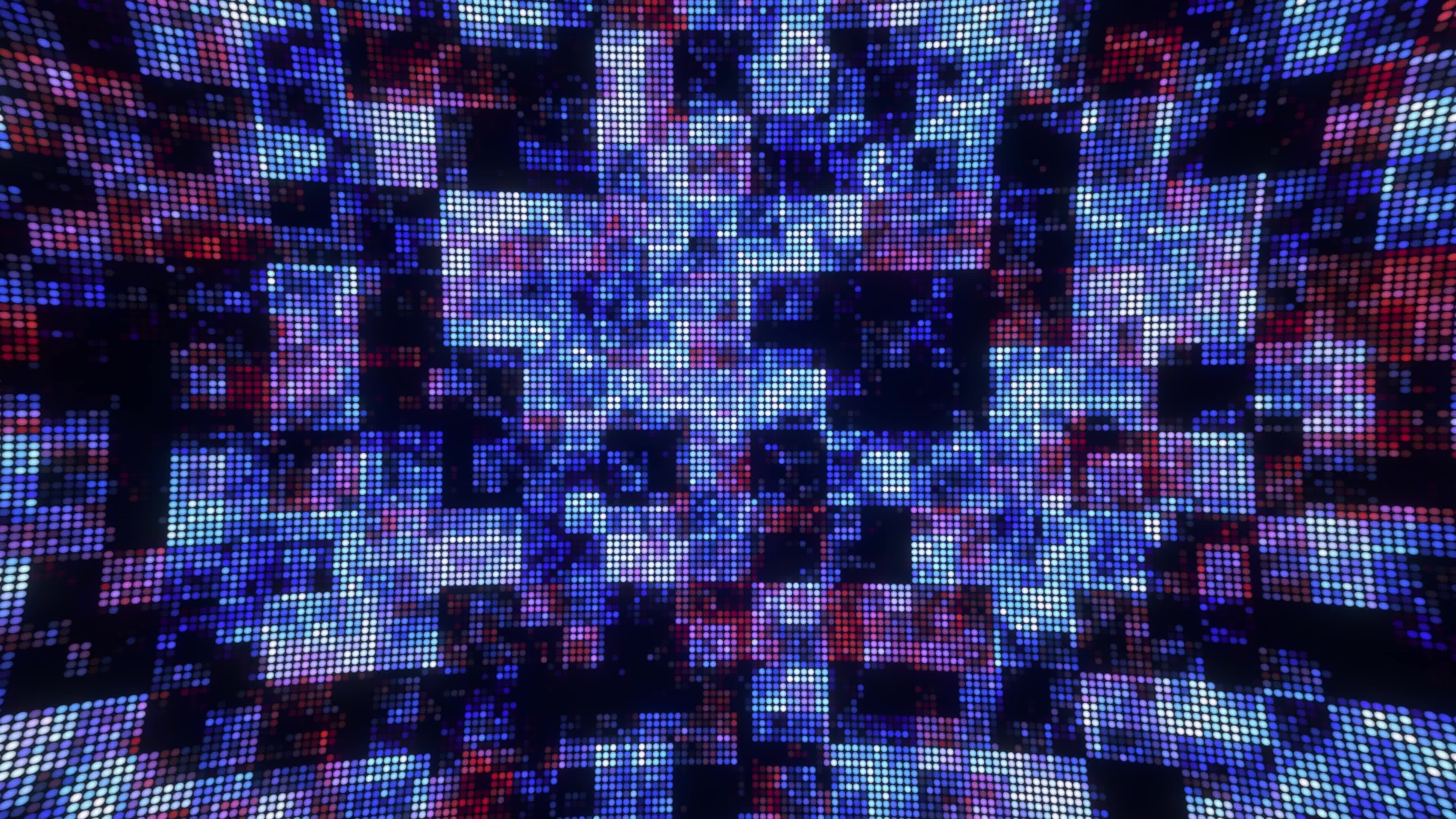 Digital background with geometric shapes, data analysis technologies, network connection, big ...