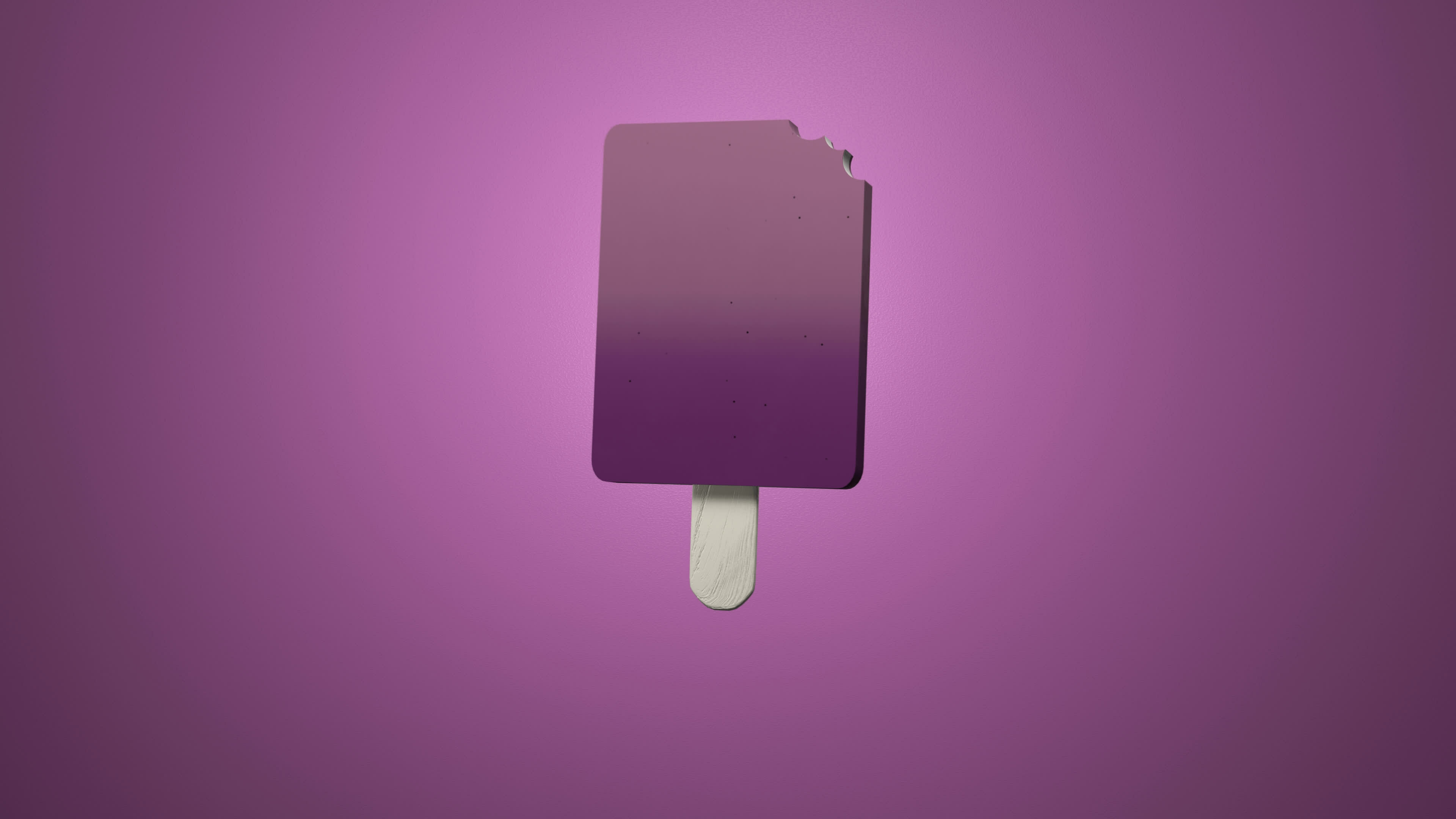 3d Template Ice Cream Menu With Simple Rotation And Scale Animation In Colored And Green Screen