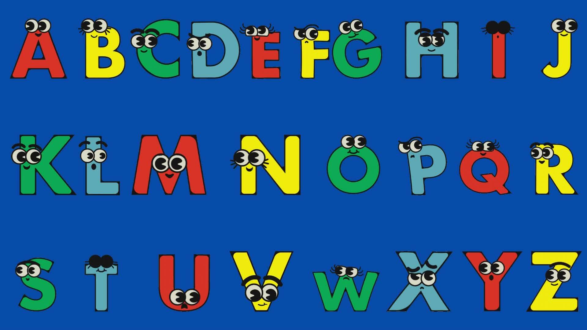 2d animated alphabet 35345294 Stock Video at Vecteezy