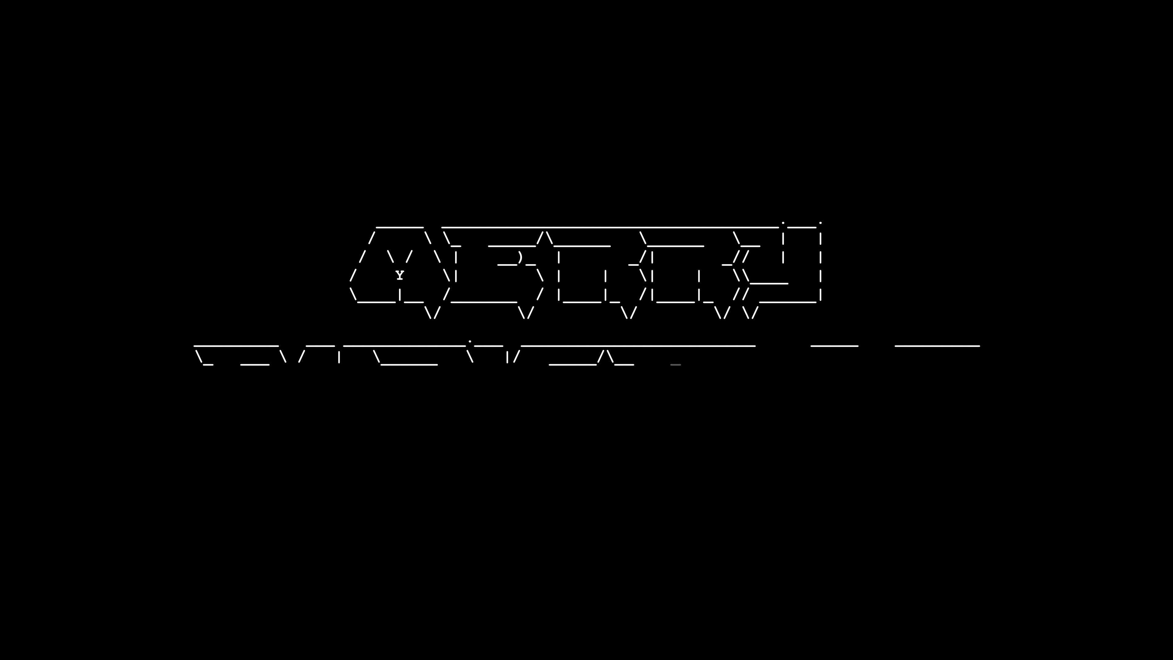 Merry Christmas Ascii Word Animation Loop On Black Background Ascii Code Art Symbols Typewriter