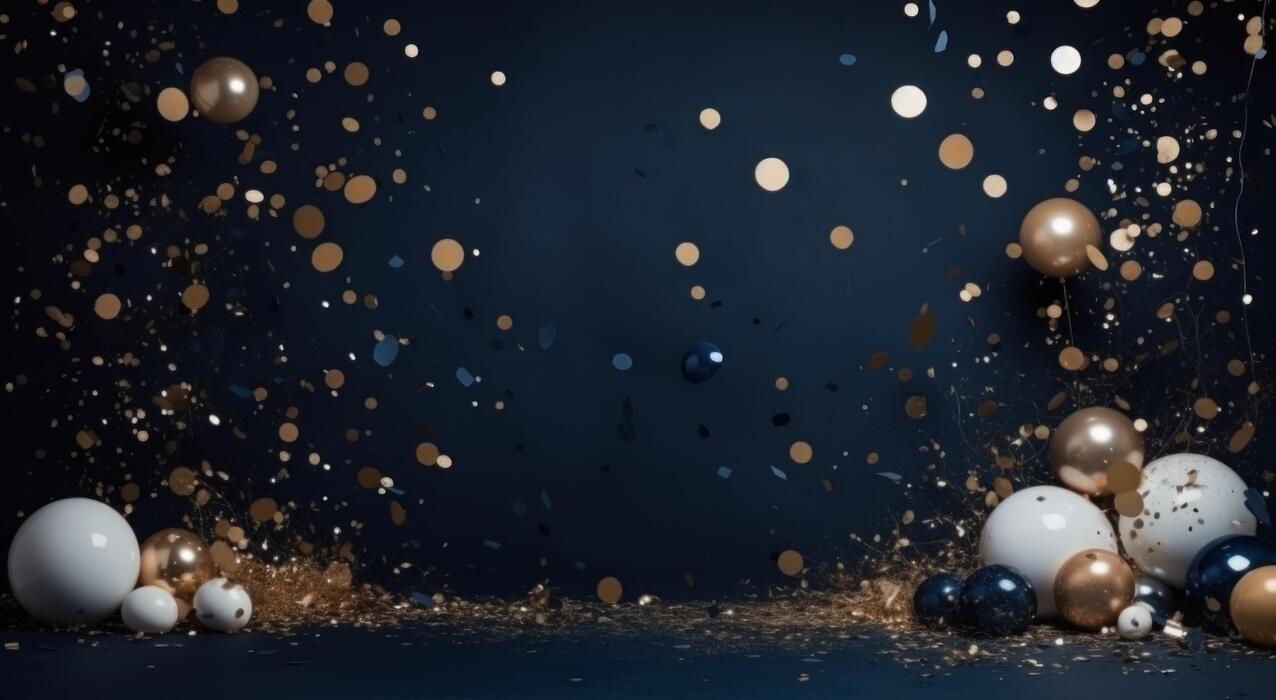 Blue Gold Confetti Stock Photos, Images and Backgrounds for Free Download