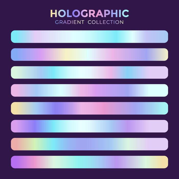 Page 2 | Illustrator Gradients Holographic Vector Art, Icons, and Graphics for Free Download