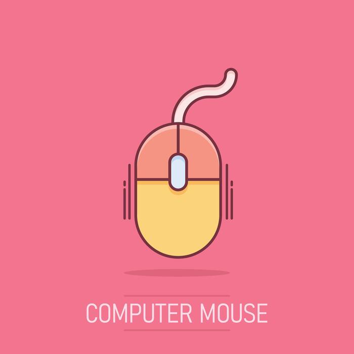 Computer Mouse Cartoon Vector Art, Icons, and Graphics for Free Download