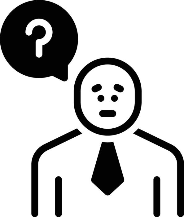 Confused Person Icon Vector Art, Icons, and Graphics for Free Download