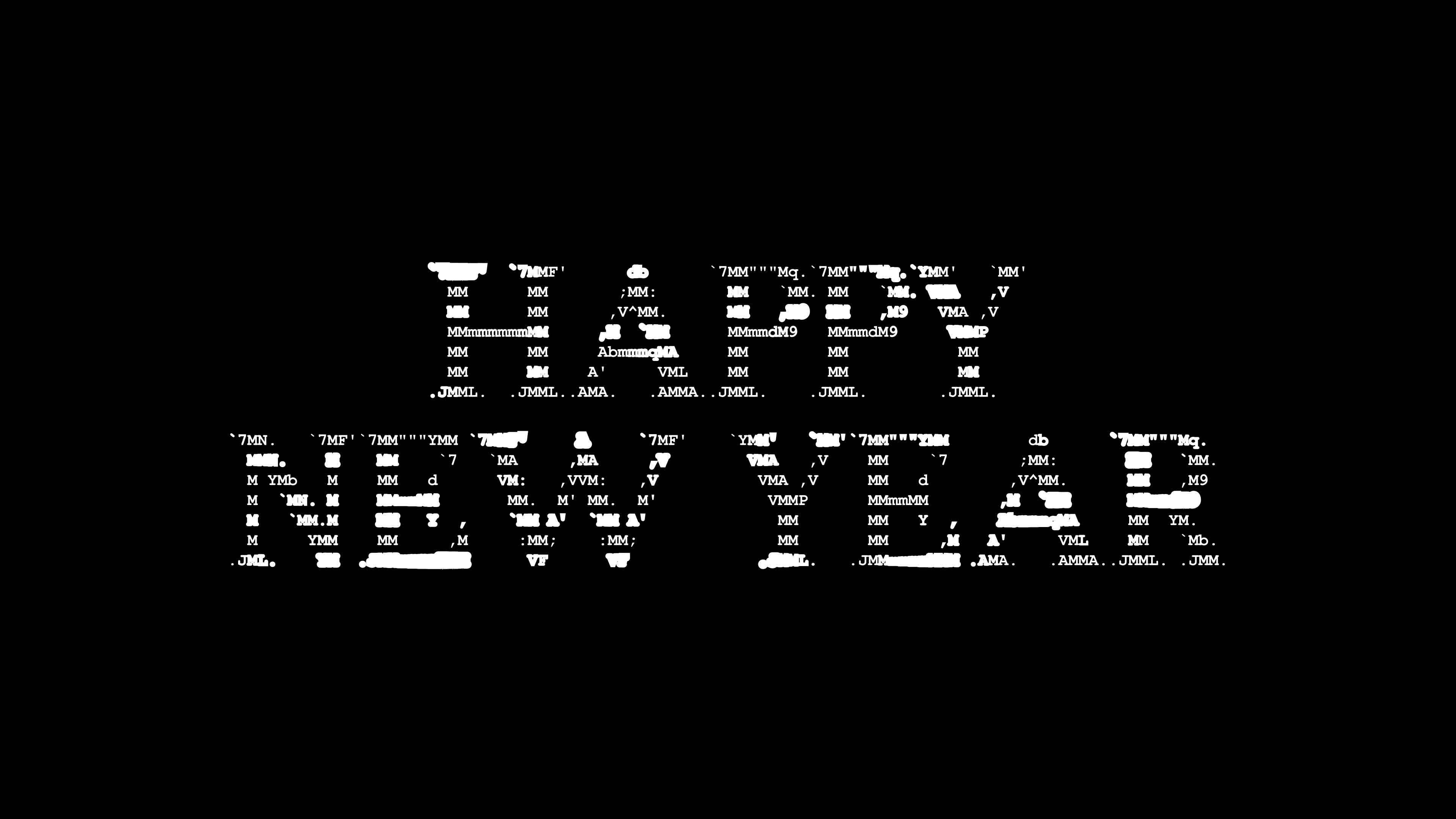Happy New Year Ascii Animation On Black Background Ascii Art Code Symbols With Shining And