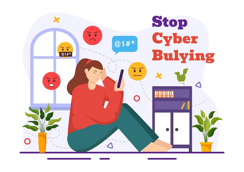 Cyberbullying Awareness Vector Art, Icons, and Graphics for Free Download