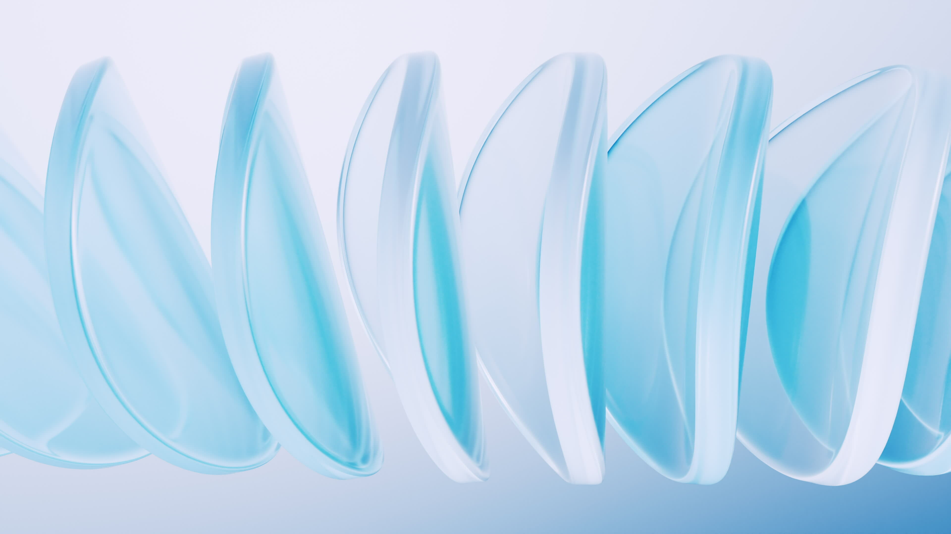 Abstract curve glass geometry background, 3d rendering. 35503556 Stock Video at Vecteezy