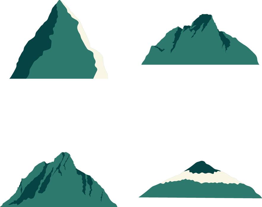 Simple Mountain Vector Art, Icons, and Graphics for Free Download