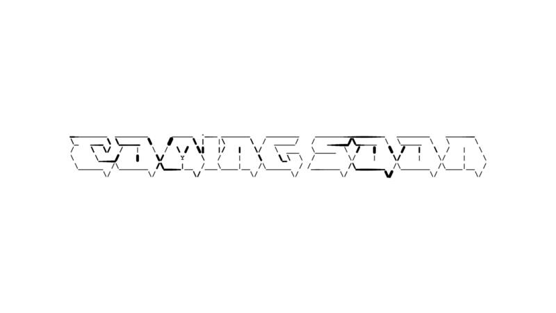 Coming Soon Ascii Animation On White Background Ascii Art Code Symbols With Shining And