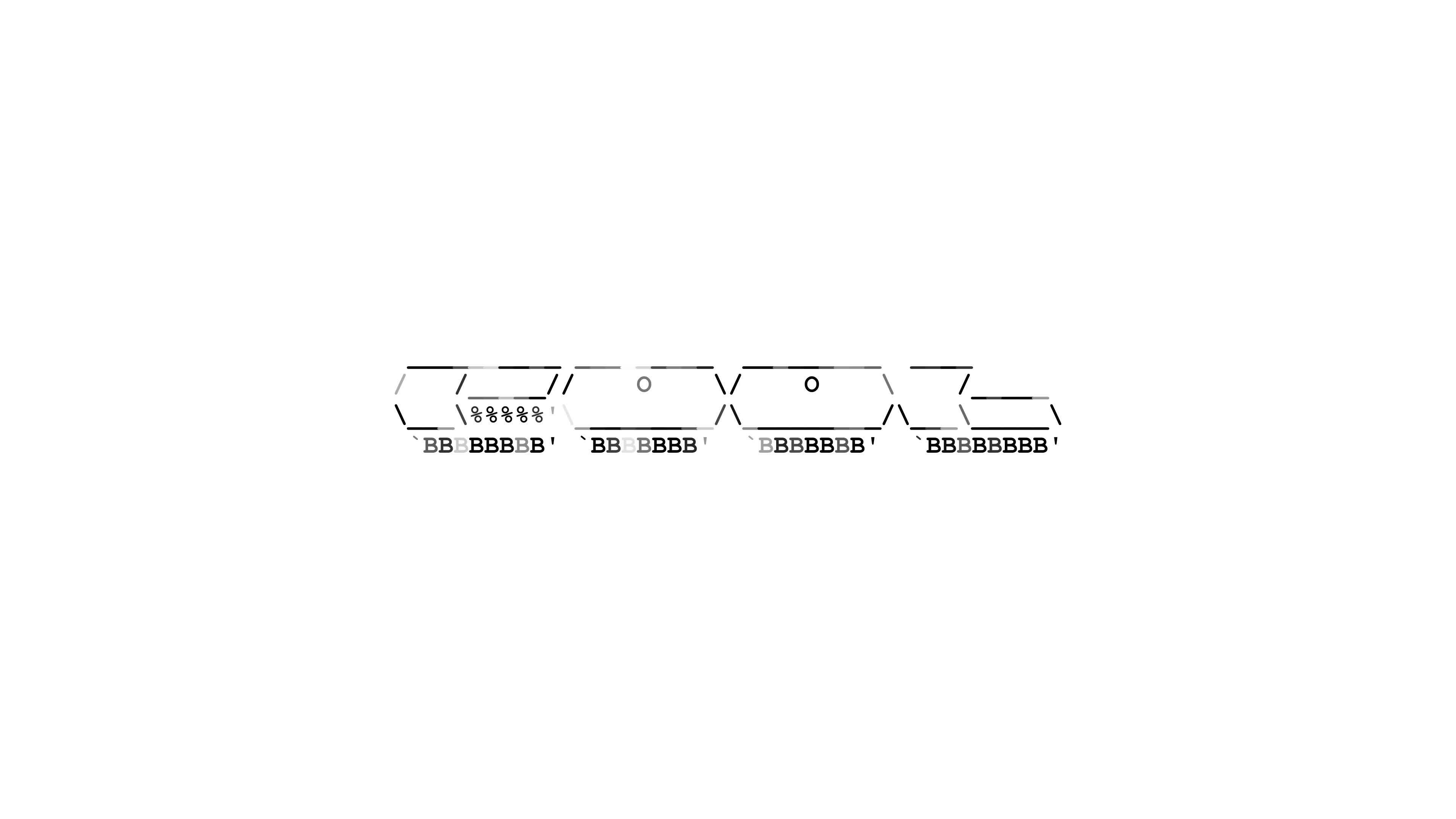 Cool Ascii Animation On White Background Ascii Art Code Symbols With Shining And Glittering