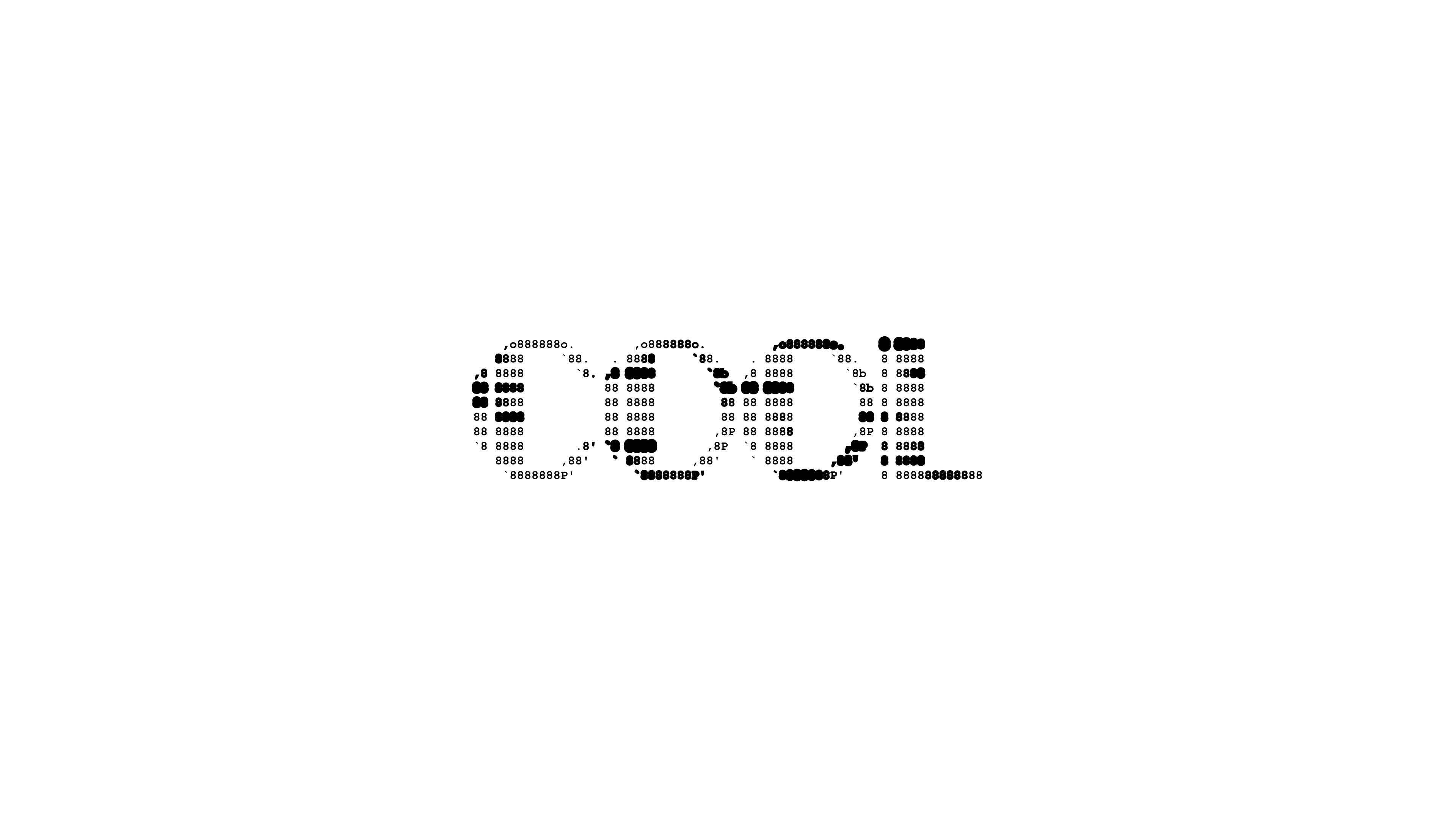 Cool Ascii Animation On White Background Ascii Art Code Symbols With Shining And Glittering