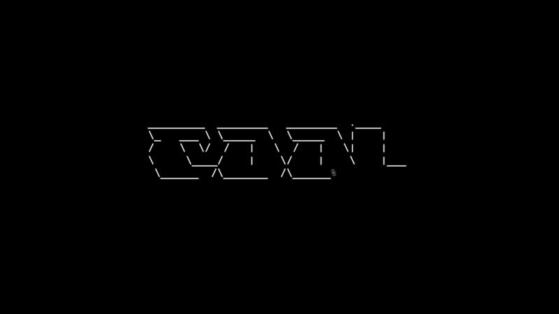 Cool Ascii Animation Loop On Black Background Ascii Code Art Symbols Typewriter In And Out 9039