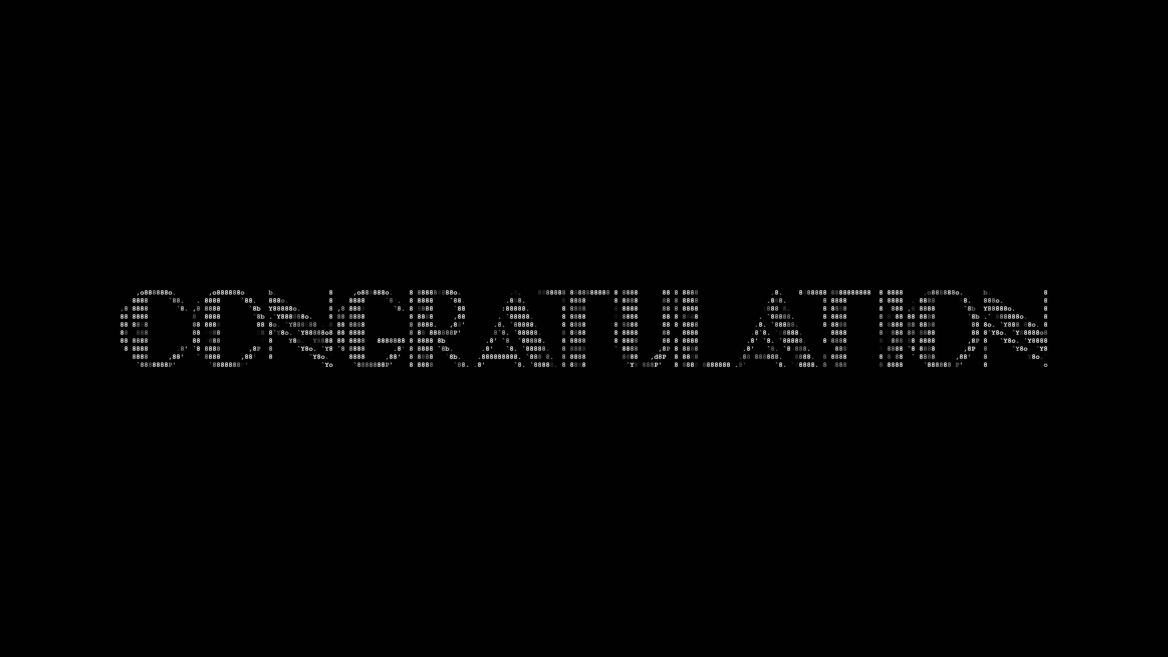 Congratulation Ascii Animation On Black Background Ascii Art Code Symbols With Shining And